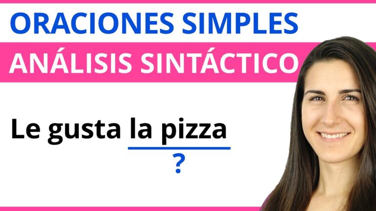 ANÁLISIS SINTÁCTICOS de oraciones SIMPLES | educaciondivertida.com